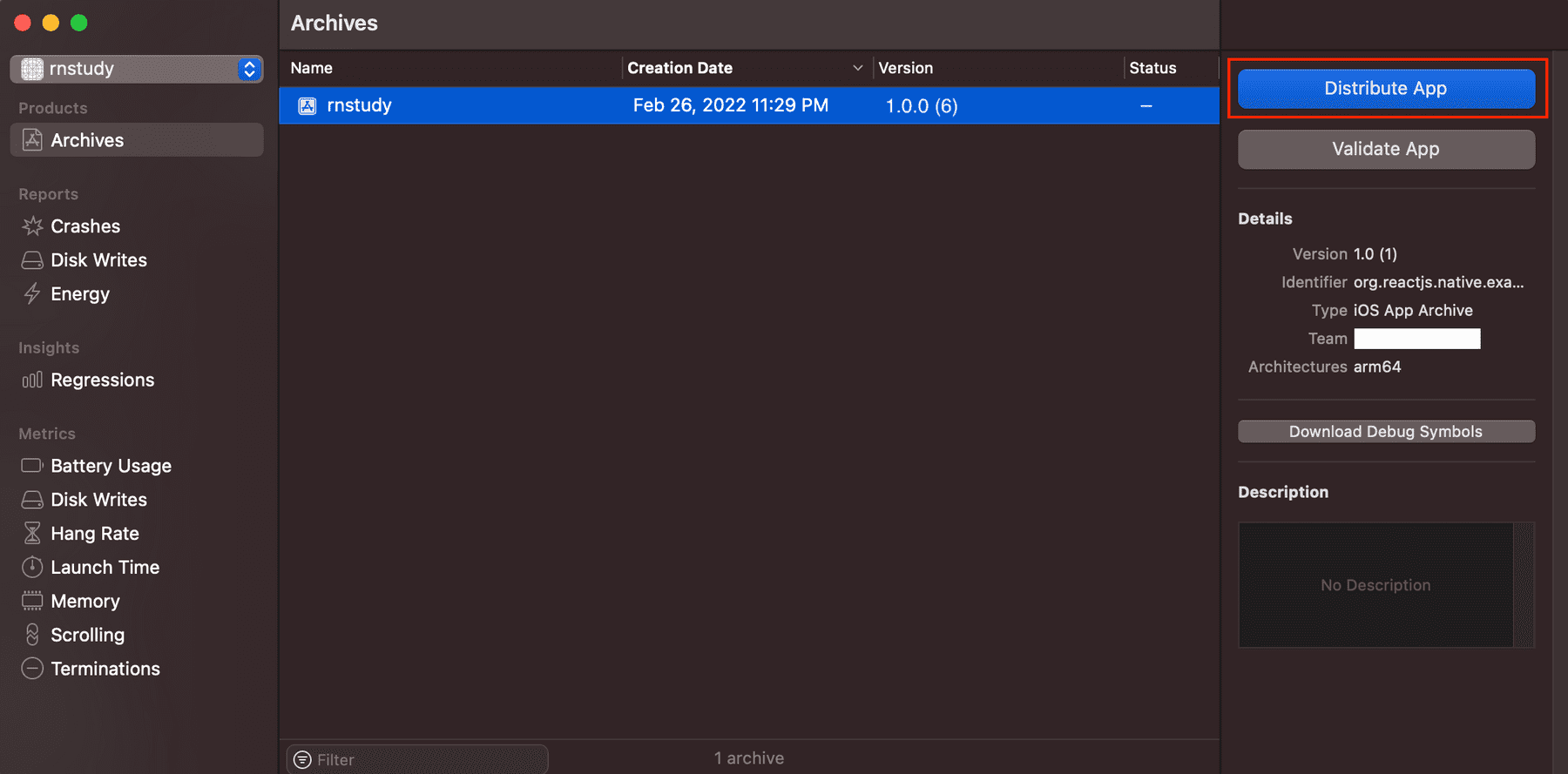 iOS앱 TestFlight에 배포하기